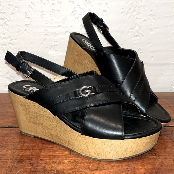 Guess | Shoes | Gbg Guess Platform Wedge Dress Shows | Poshmark